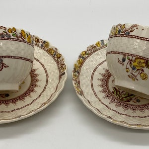 Spode Copeland buttercup Tea Cup/saucers set of 2 - Etsy