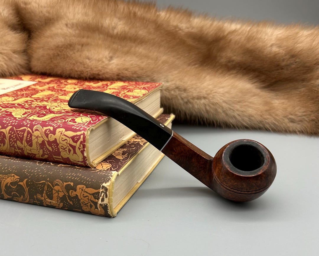 Vintage REX Rhodesian R490 Briar Pipe – Made in England, Estate Tobacco ...