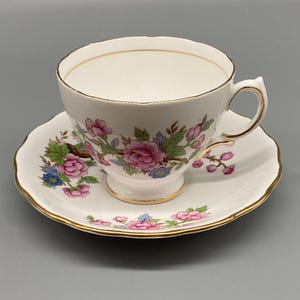 Colclough - Indian Tree Pattern - Teacup and Saucer - Made in England ...