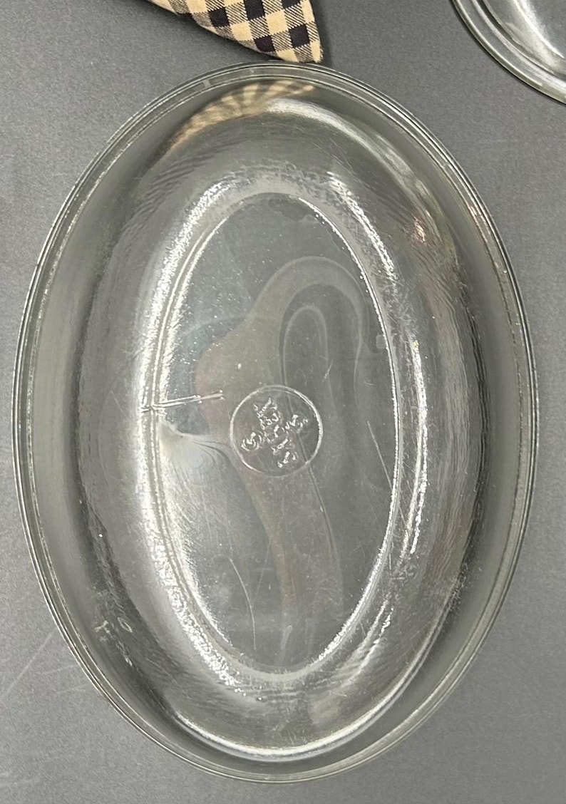 Antique Rare Early Pyrex Glass - 194 - Casserole Covered Dish With Lid ...