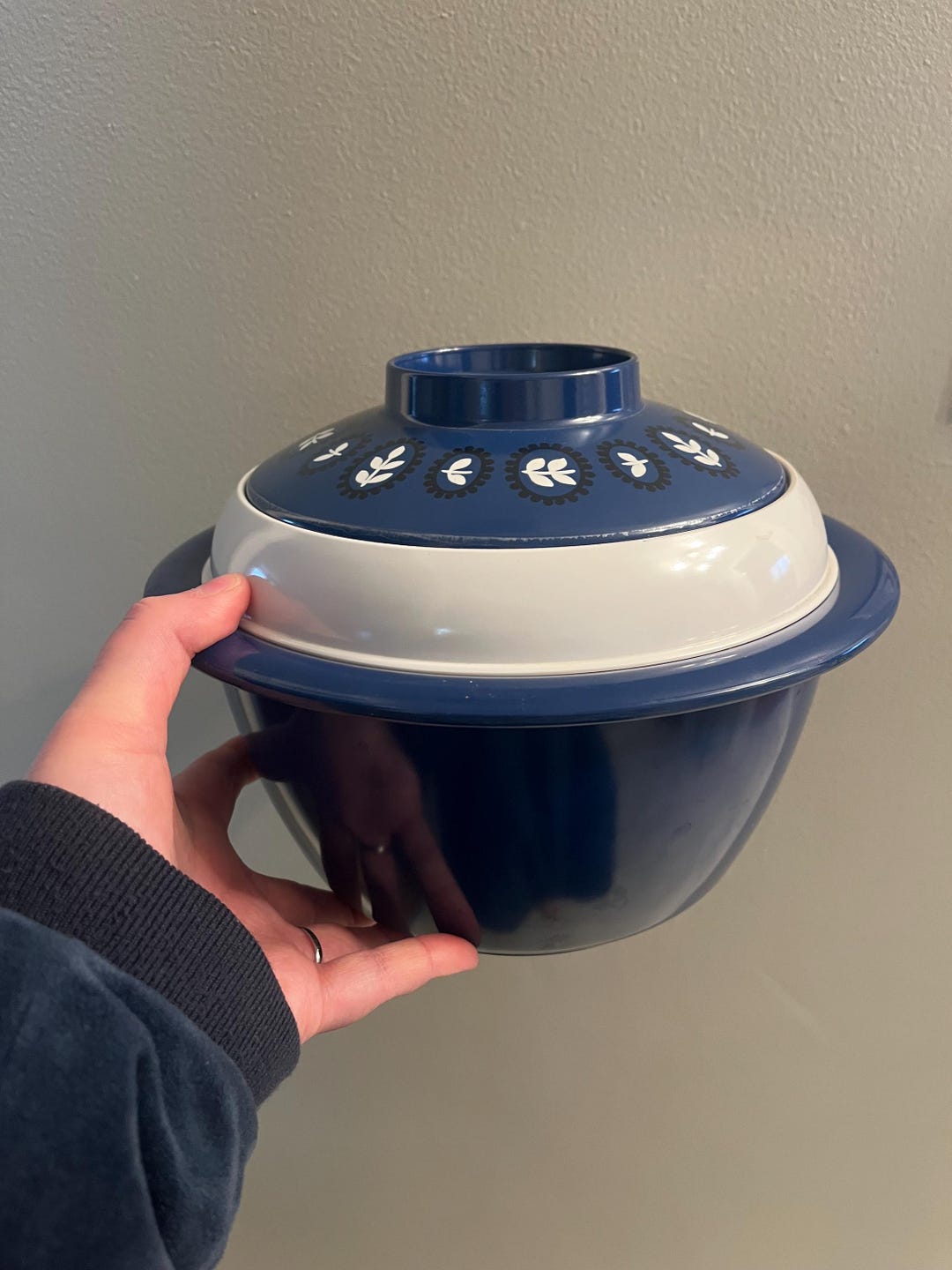 Kenro Flying Saucer Melamine Ice Bucket, MCM Barware, 50s 60s Atomic ...