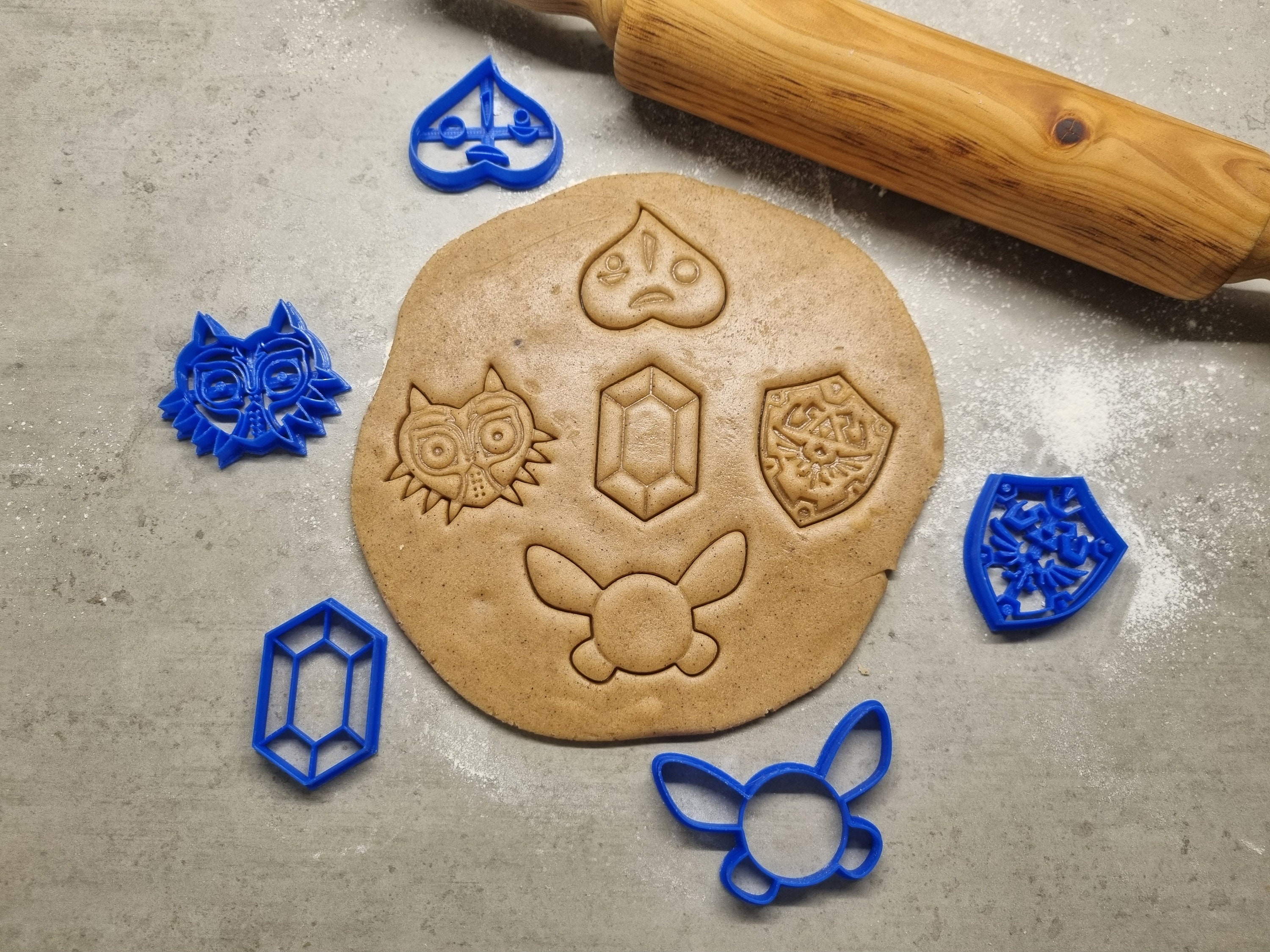 The Legend of Zelda Cookie Cutters - Etsy