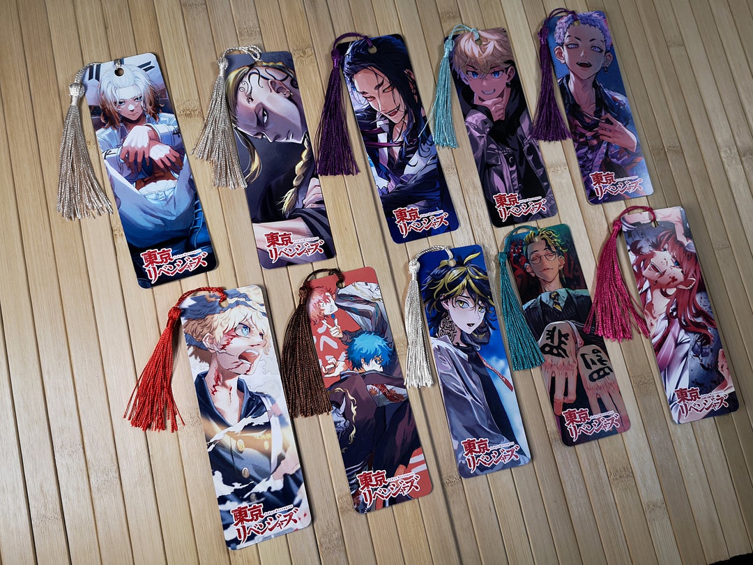 Anime Bookmark / Anime Bookmarks / Anime / Cartoon / Pop Art / Gift ...
