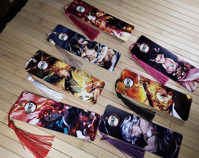 Anime Bookmark / Anime Bookmarks / Anime / Cartoon / Pop Art / Gift ...