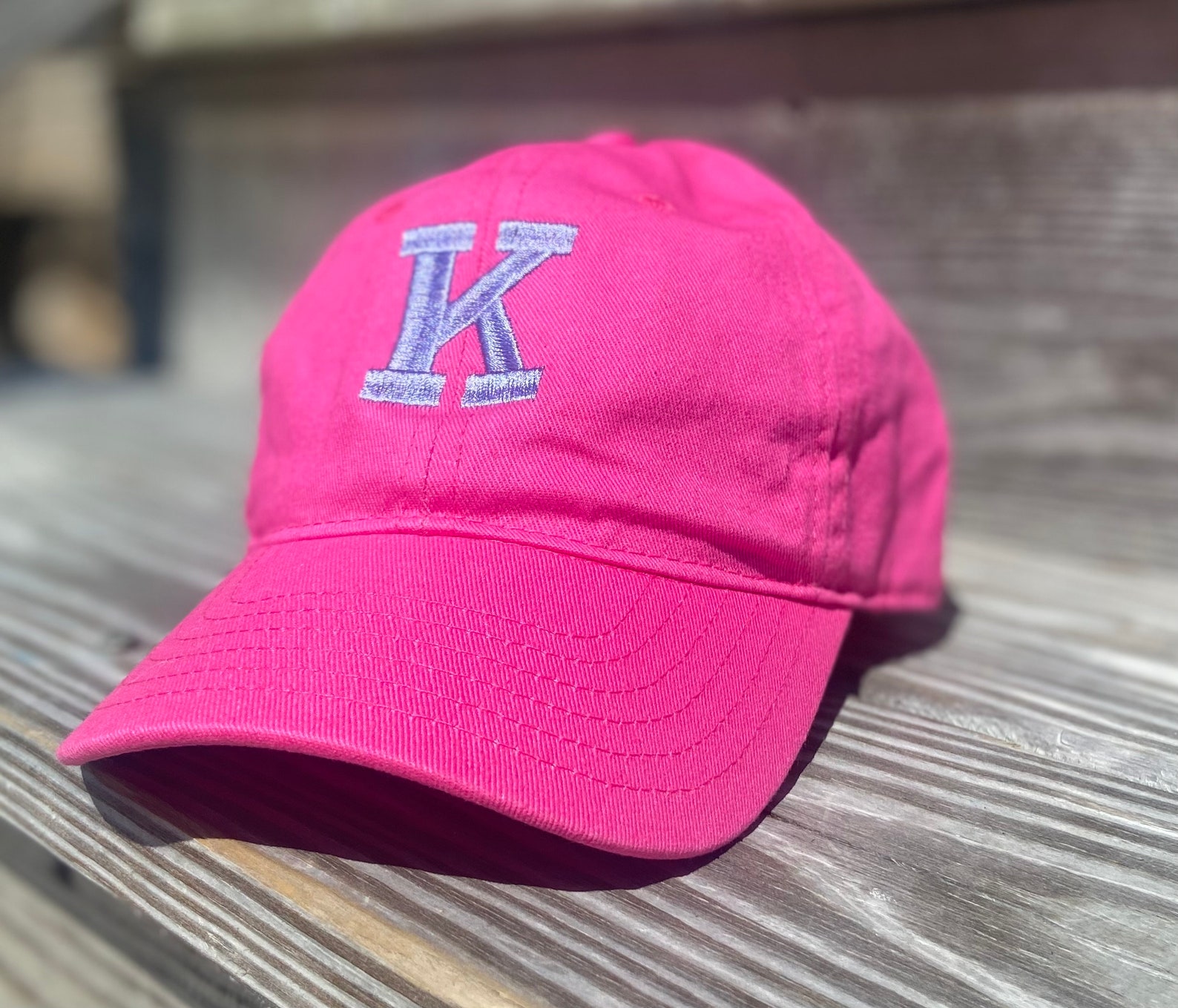 Embroidered Kids Hat Girls and Boys With Varsity Letters - Etsy