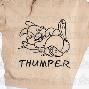 Thumper Svg, Bambi Svg, Bunny Svg, Rabbit Svg, Bunny Thumper Svg, Bambi ...