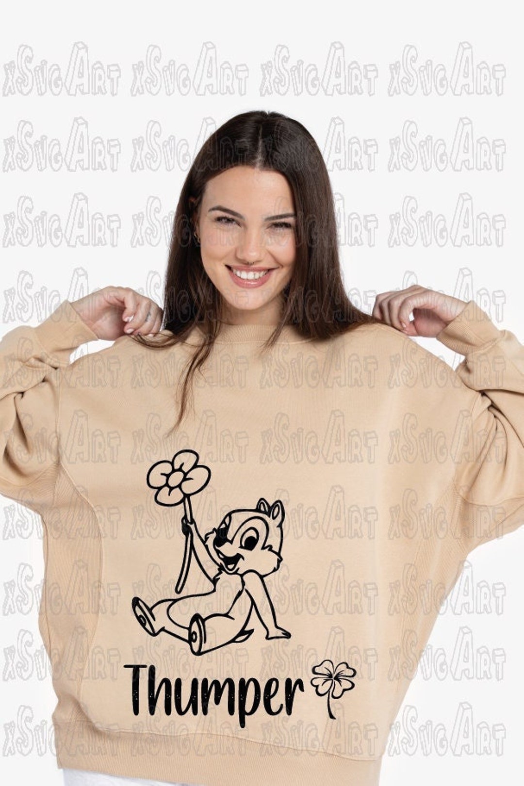 Thumper Svg, Bambi Svg, Bunny Svg, Rabbit Png, Bunny Thumper Svg, Bambi ...