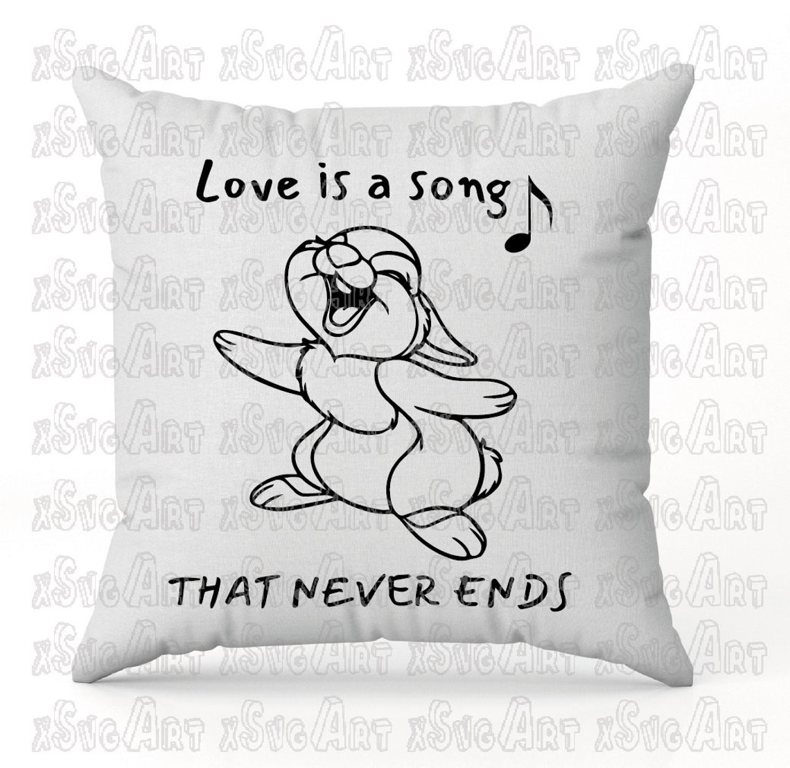 Thumper Svg, Bambi Svg, Bunny Svg, Rabbit Svg, Bunny Thumper Svg, Bambi ...