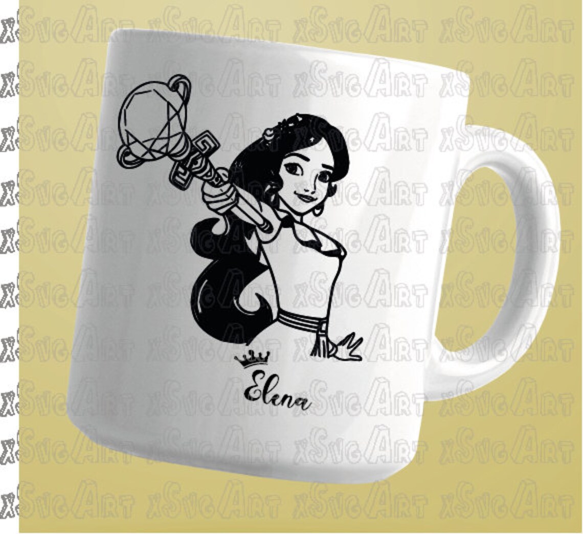 Princess Elena Svg, Elena of Avolor Digital Download, Cricut File for ...