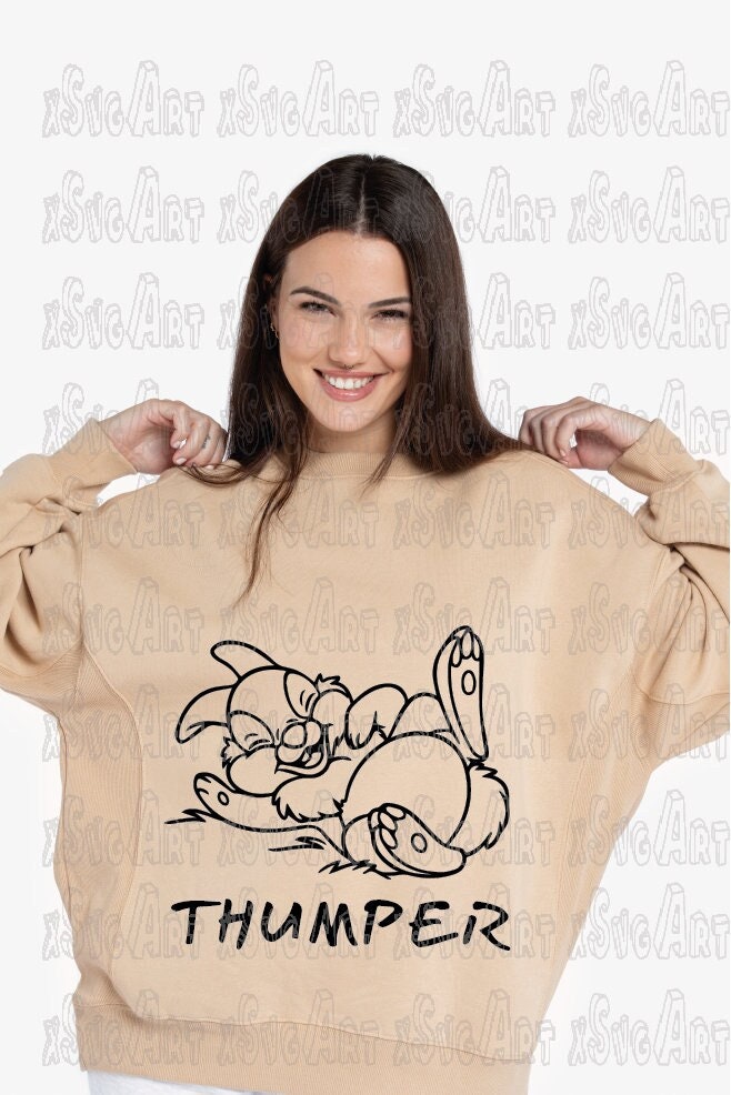 Thumper Svg, Bambi Svg, Bunny Svg, Rabbit Svg, Bunny Thumper Svg, Bambi ...