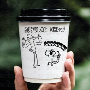 Regular Show SVG File, Regular Show Sticker Svg Files, Cartoon ...