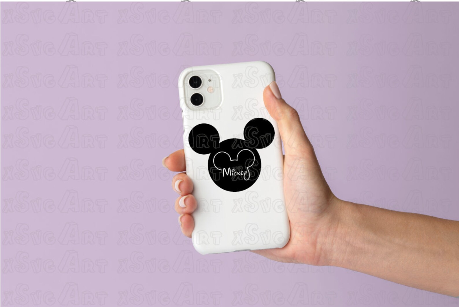 Mickey Mouse Head SVG, Writing Silhouette (digital Download) - Etsy