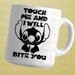 Touch Me and I Will Bite You Stitch Svg, Stitch Digital Svg Cricut File ...