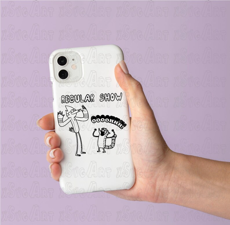 Regular Show SVG File, Regular Show Sticker Svg Files, Cartoon ...