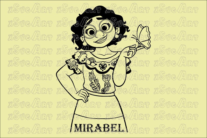 Mirabel Svg, Encanto Svg, Encanto Mirabel Digital Download, Cricut File ...