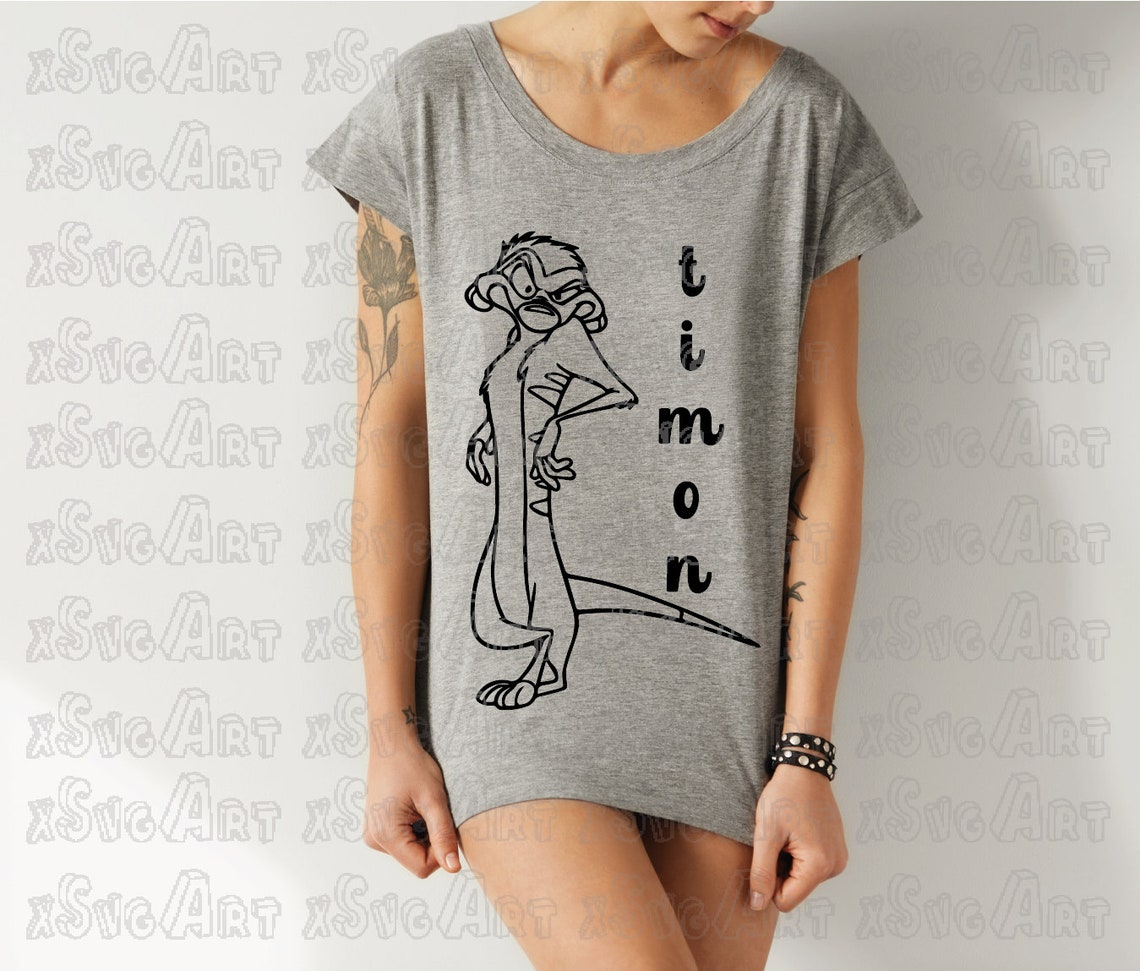 Timon Svg, Lion King Svg, Timon Lion King Svg, Simba Svg, Pumba Svg ...