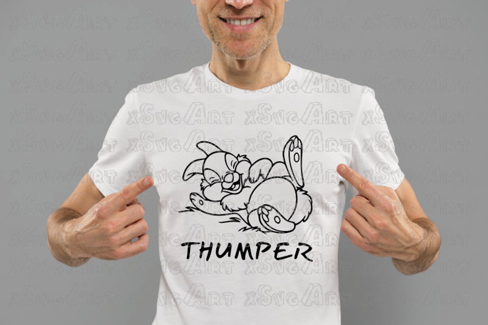 Thumper Svg, Bambi Svg, Bunny Svg, Rabbit Svg, Bunny Thumper Svg, Bambi ...