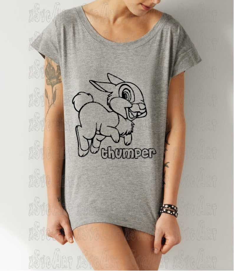 Thumper Svg, Bambi Svg, Bunny Svg, Rabbit Png, Bunny Thumper Svg, Bambi ...