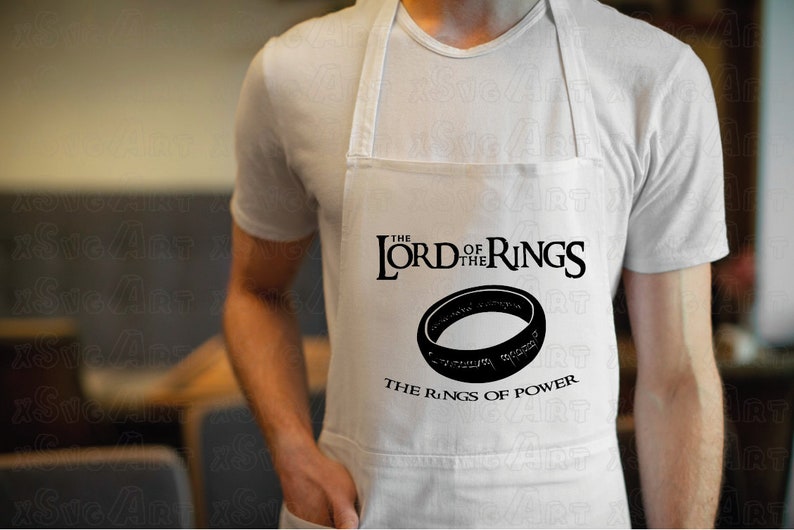 The Rings of Power Svg File, LOR Svg Digital Instant Download, Rings of ...