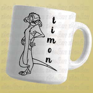 Timon Svg, Lion King Svg, Timon Lion King Svg, Simba Svg, Pumba Svg ...