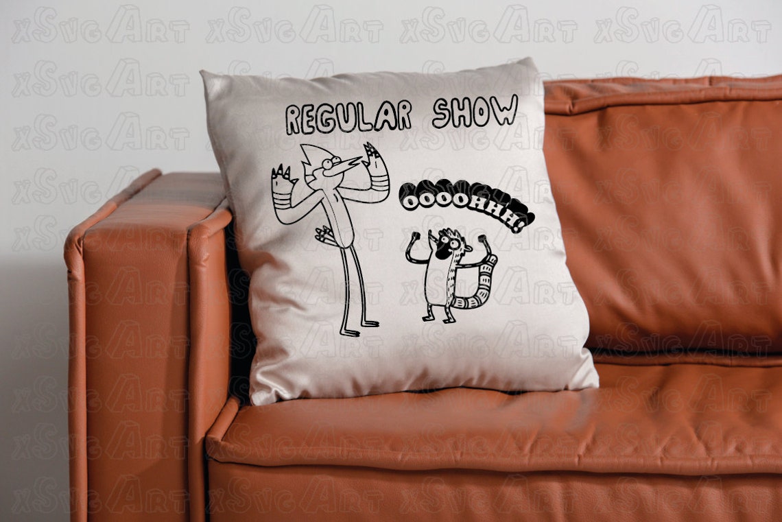 Regular Show SVG File, Regular Show Sticker Svg Files, Cartoon ...