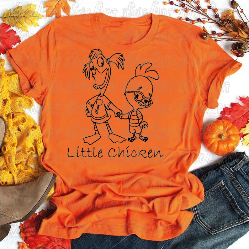 Chicken Little Svg, Chicken Svg, Kids Shirt Svg, Little Boy Svg, Funny ...