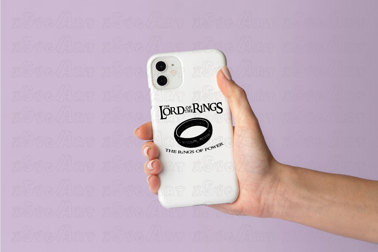 The Rings of Power Svg File, LOR Svg Digital Instant Download, Rings of ...