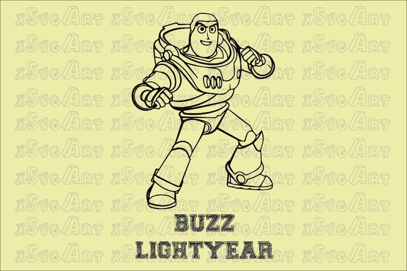 Buzz Svg, Buzz Lightyear Svg, Toy Story Svg, Digital Download, Woody ...