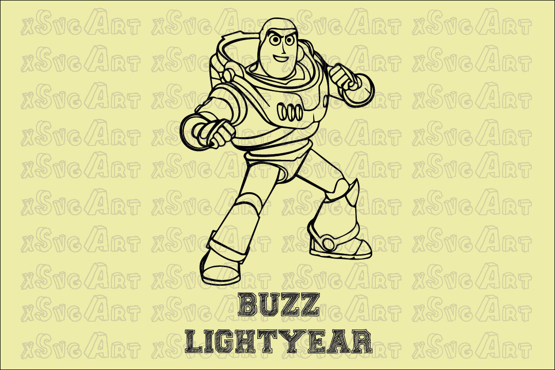 Buzz Svg, Buzz Lightyear Svg, Toy Story Svg, Digital Download, Woody ...
