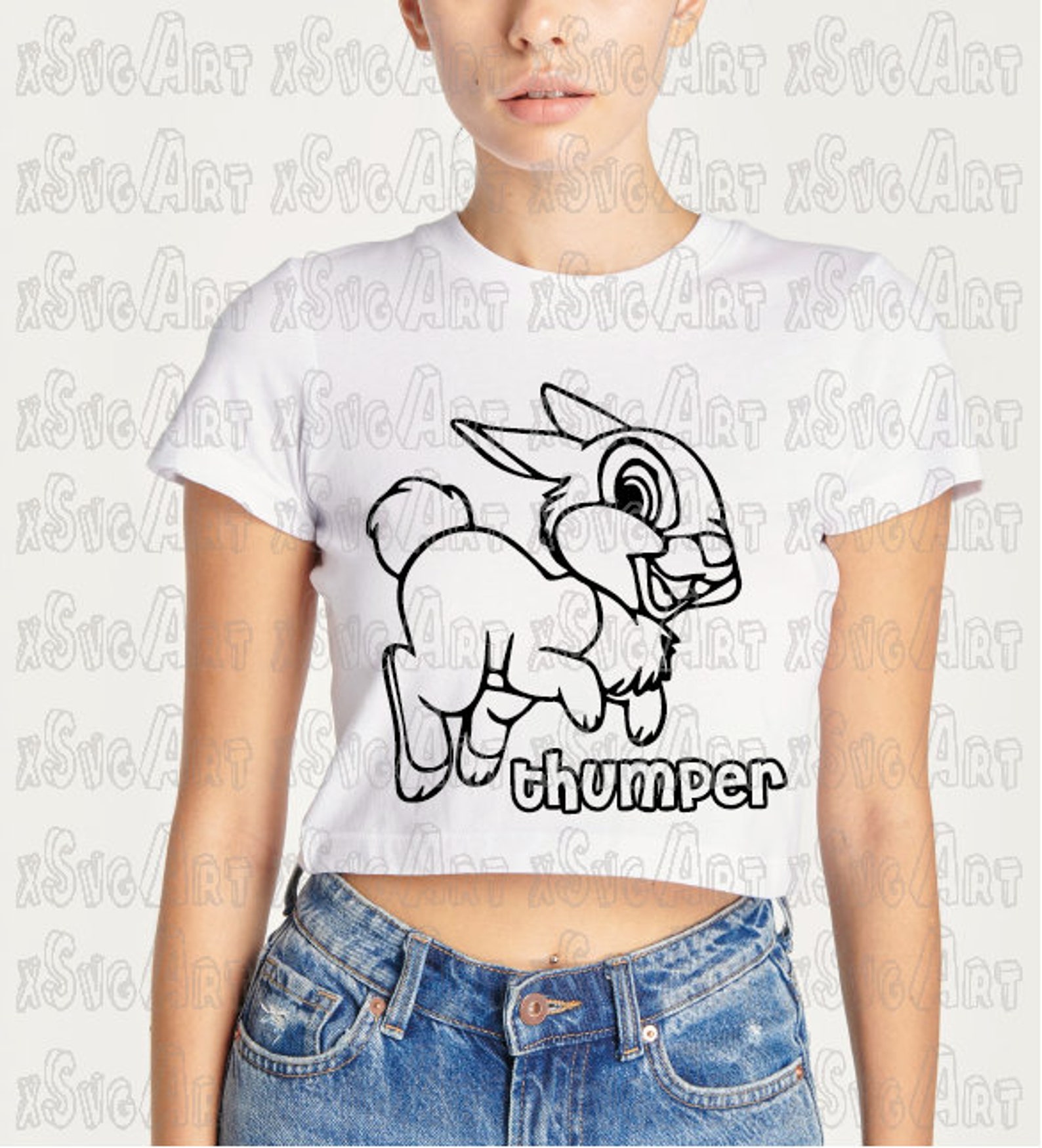 Thumper Svg, Bambi Svg, Bunny Svg, Rabbit Png, Bunny Thumper Svg, Bambi ...