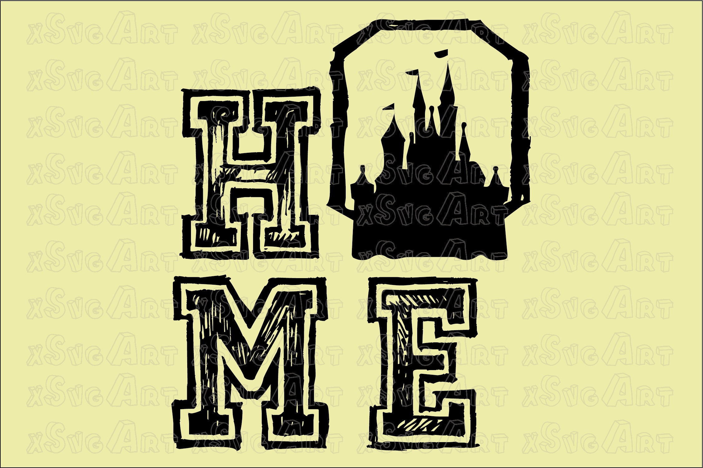 Home Lettering SVG File Home Word Svg Files for Cricut Home - Etsy