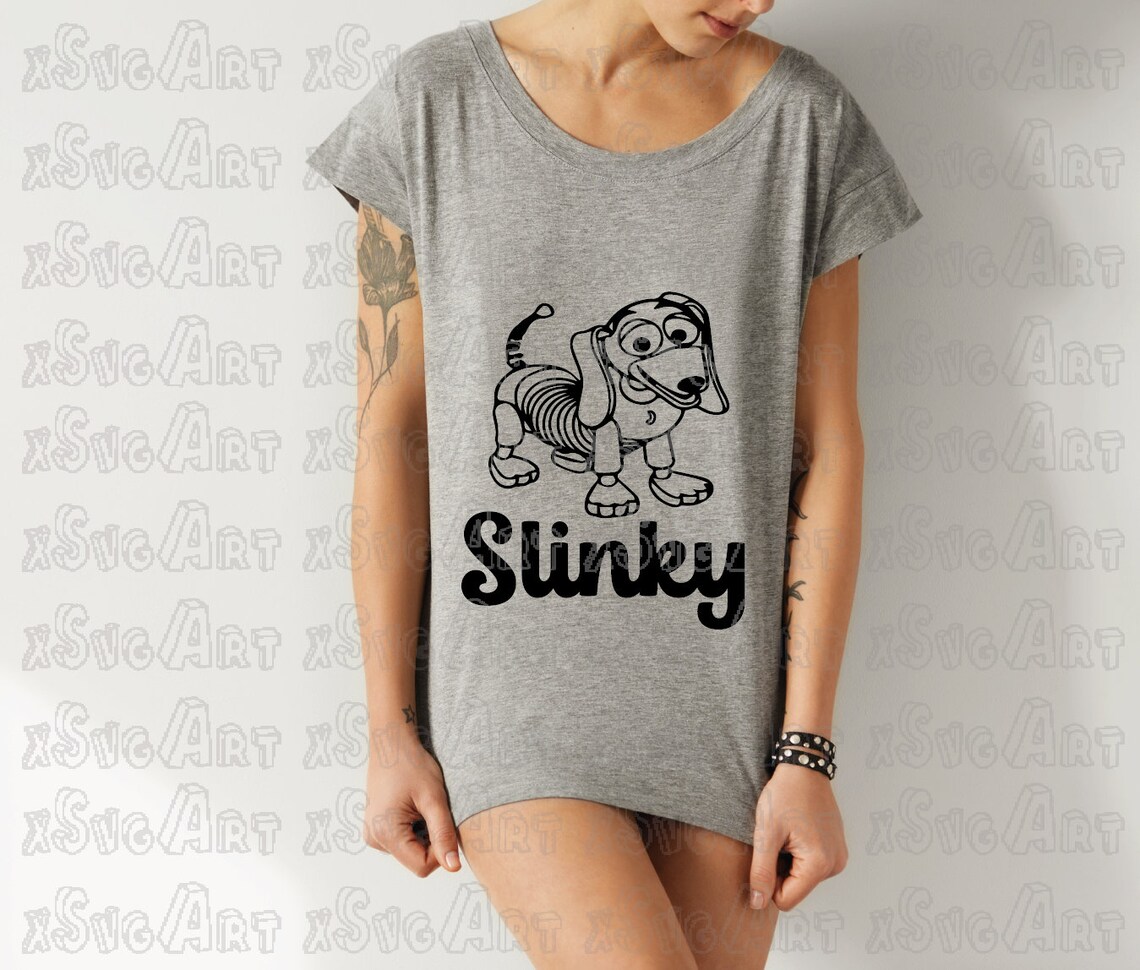 Toy Story Svg, Slinky Dog, Woody Svg, Slinky Dog Svg, Buzz Svg, Forky ...