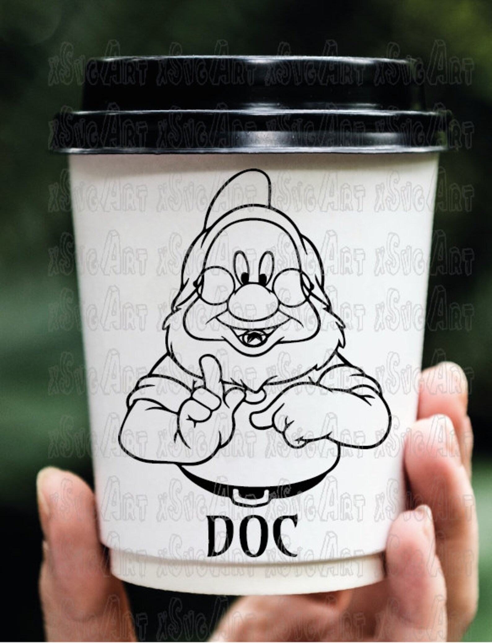 Snow White Svg, Doc Svg, Snow White and Seven Dwarfs Svg, Seven Dwarfs ...