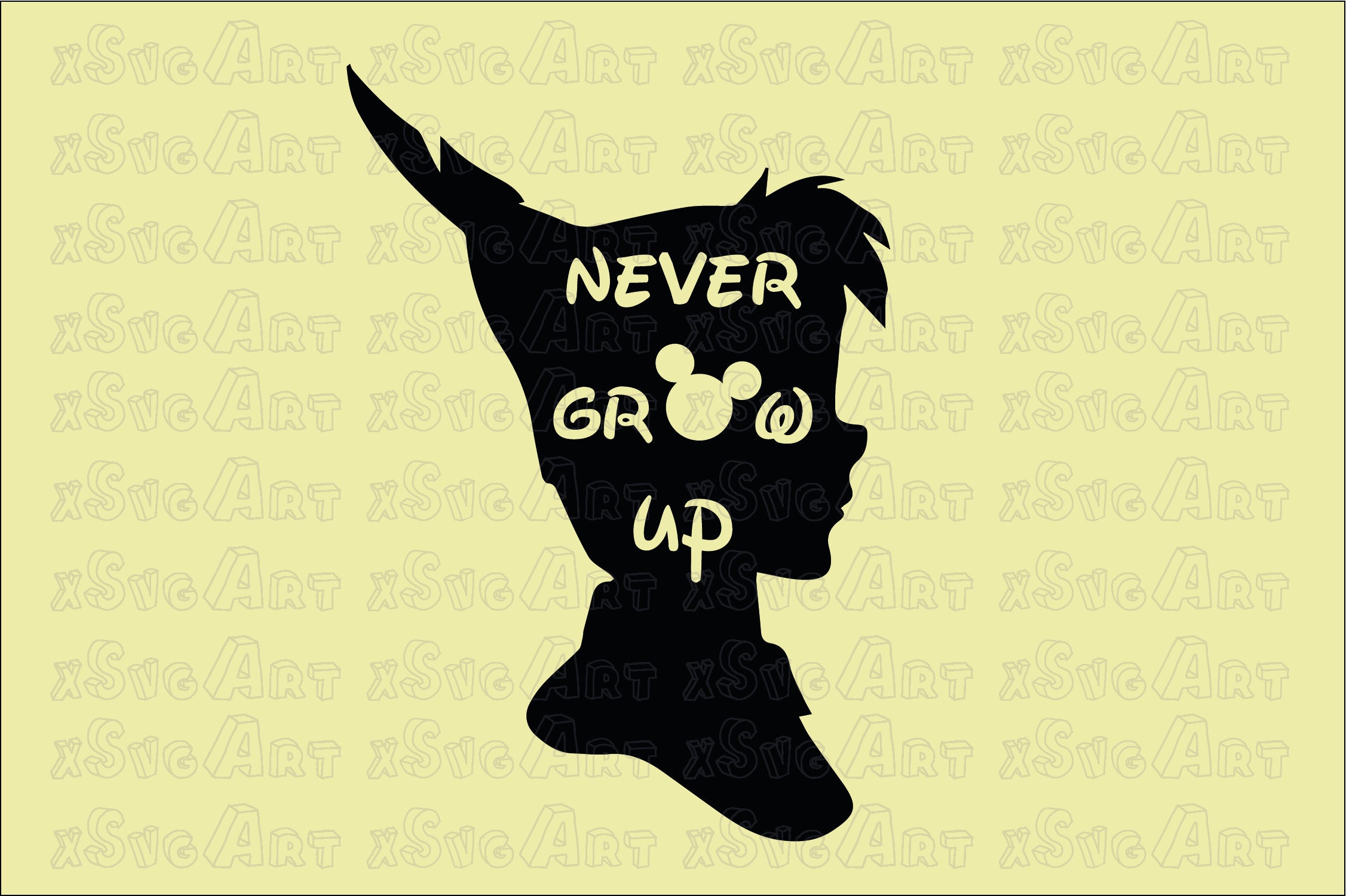Never Grow Up Peter Pan Wallpaper