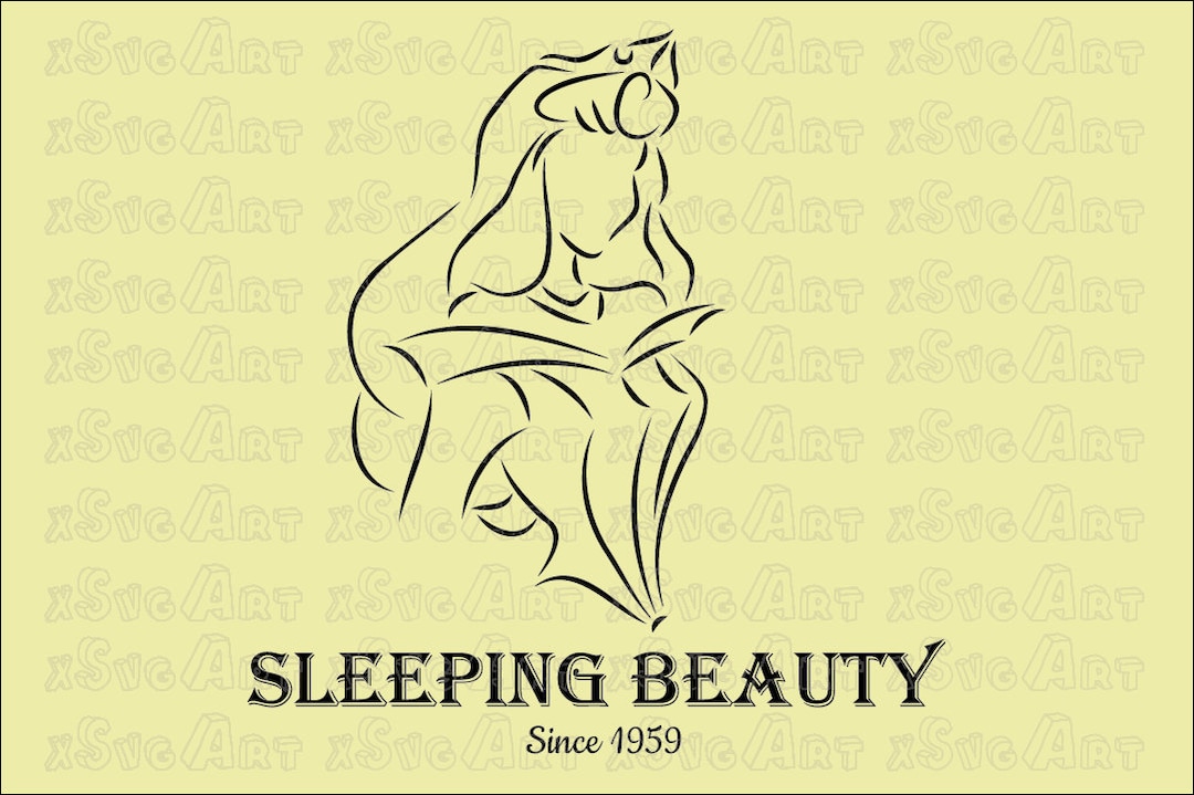 Sleeping Beauty Svg, Sleeping Beauty Vector, Princess Svg, Princess ...