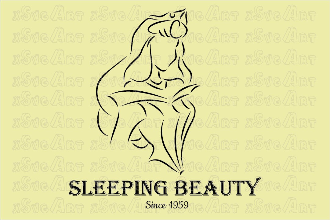 Sleeping Beauty Svg, Sleeping Beauty Vector, Princess Svg, Princess ...