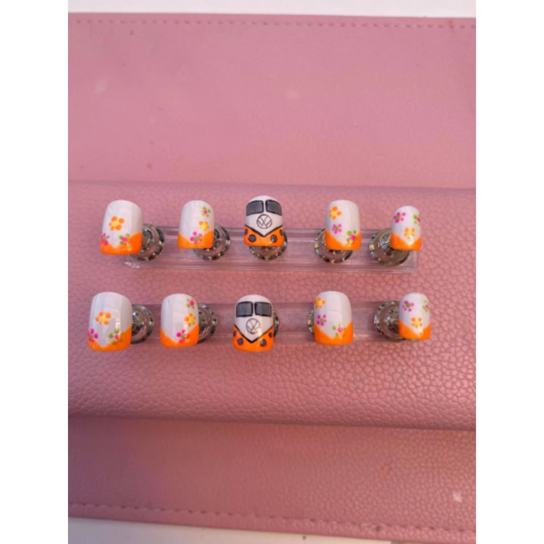 VW Camper Van Nails - Etsy