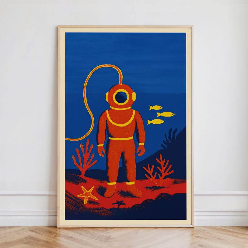Deep Sea Diver - Etsy