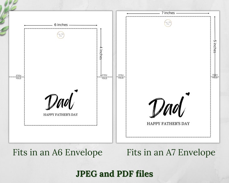 Father's Day Printable Card for Fathers Day Granddad Gift Happy Father ...