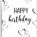 Birthday Gift Tags Birthday Printable Tags for Birthday 2x3 Inch Gift ...
