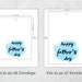 Father's Day Printable Card for Fathers Day Granddad Gift Happy Father ...