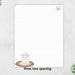 Printable Cat Stationery05 | Printable Writing Paper | Printable ...