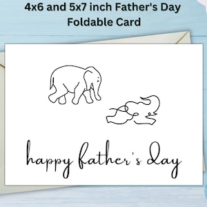Father's Day Printable Card for Fathers Day Granddad Gift Happy Father ...