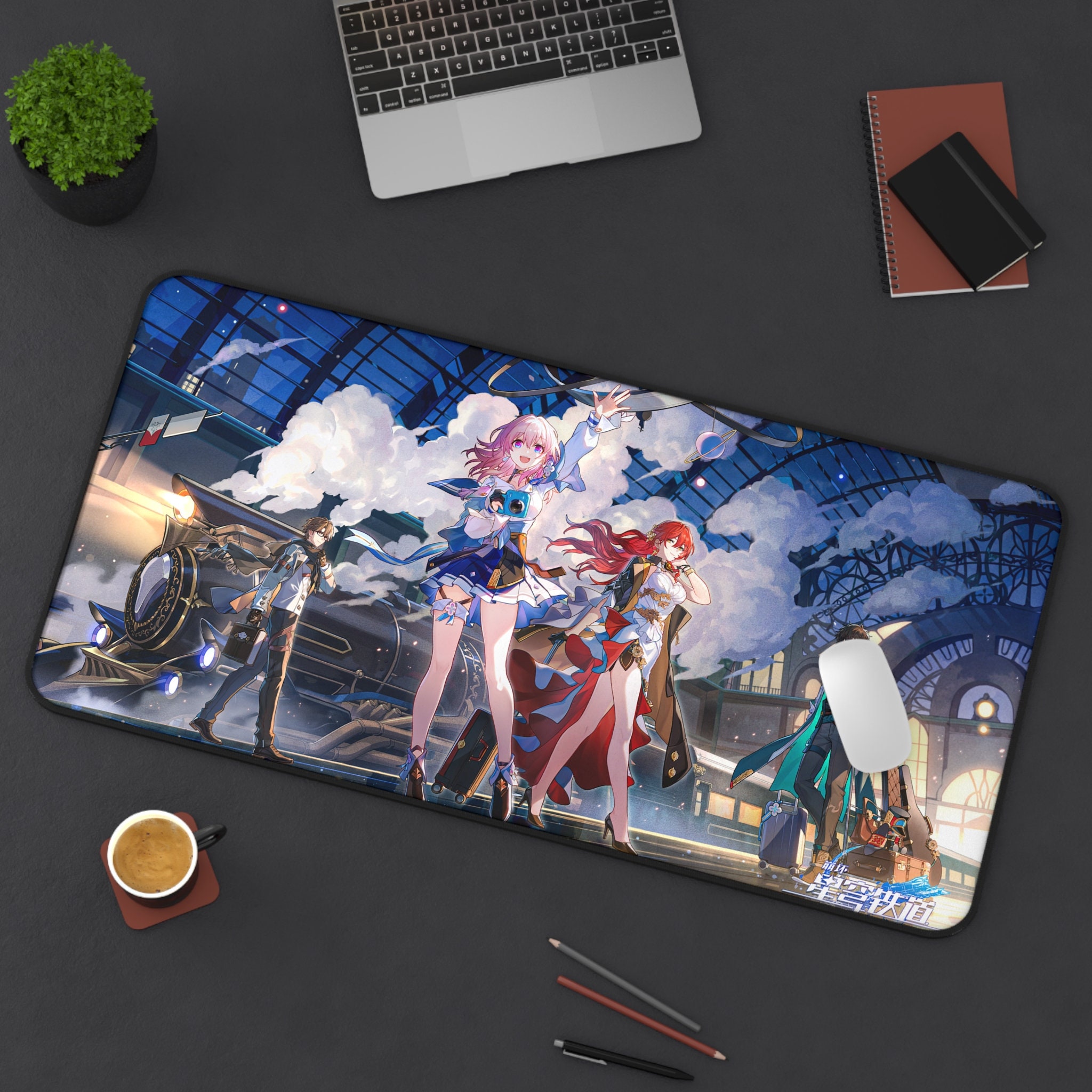 Honkai Star Rail March 7th Mousepad, Honkai Star Rail Mouse Mat sold by ...