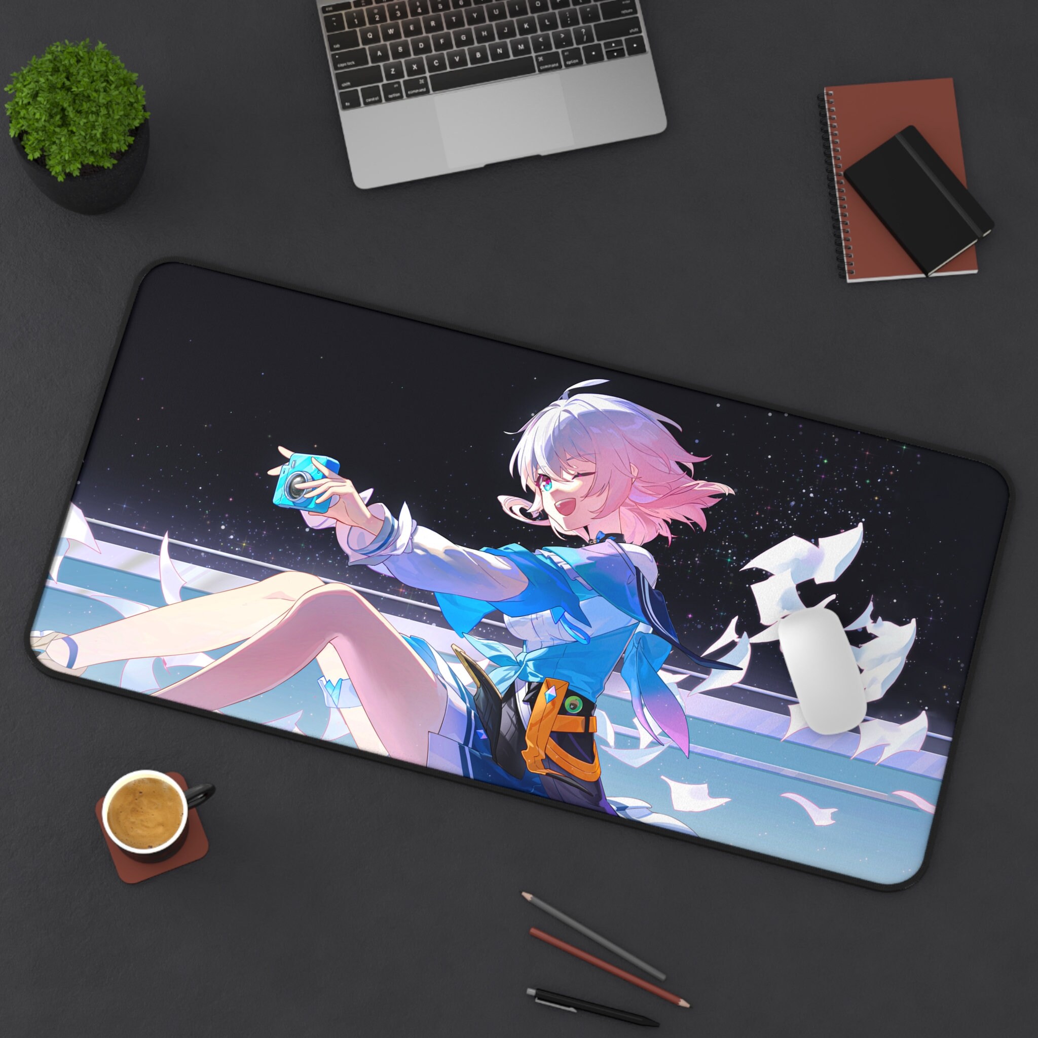 Honkai Star Rail March 7th Mousepad, Honkai Star Rail Mouse Mat sold by ...