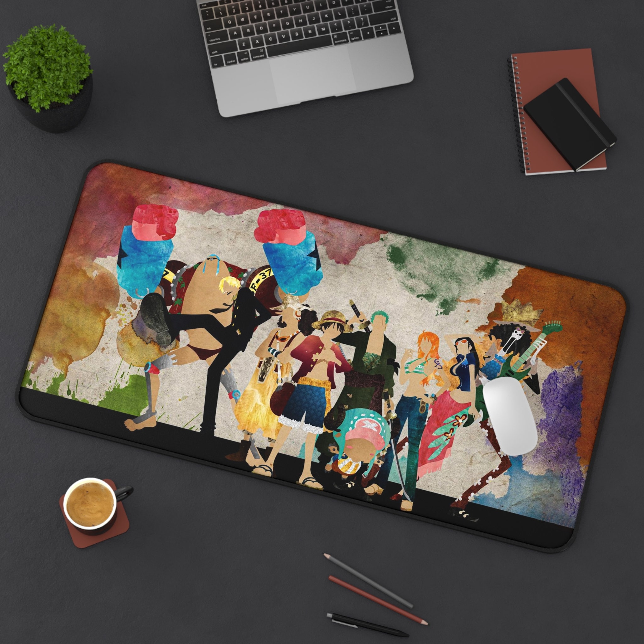 One Piece Mousepad, One Piece Mouse Mat, Anime Mousepad, One Piece ...
