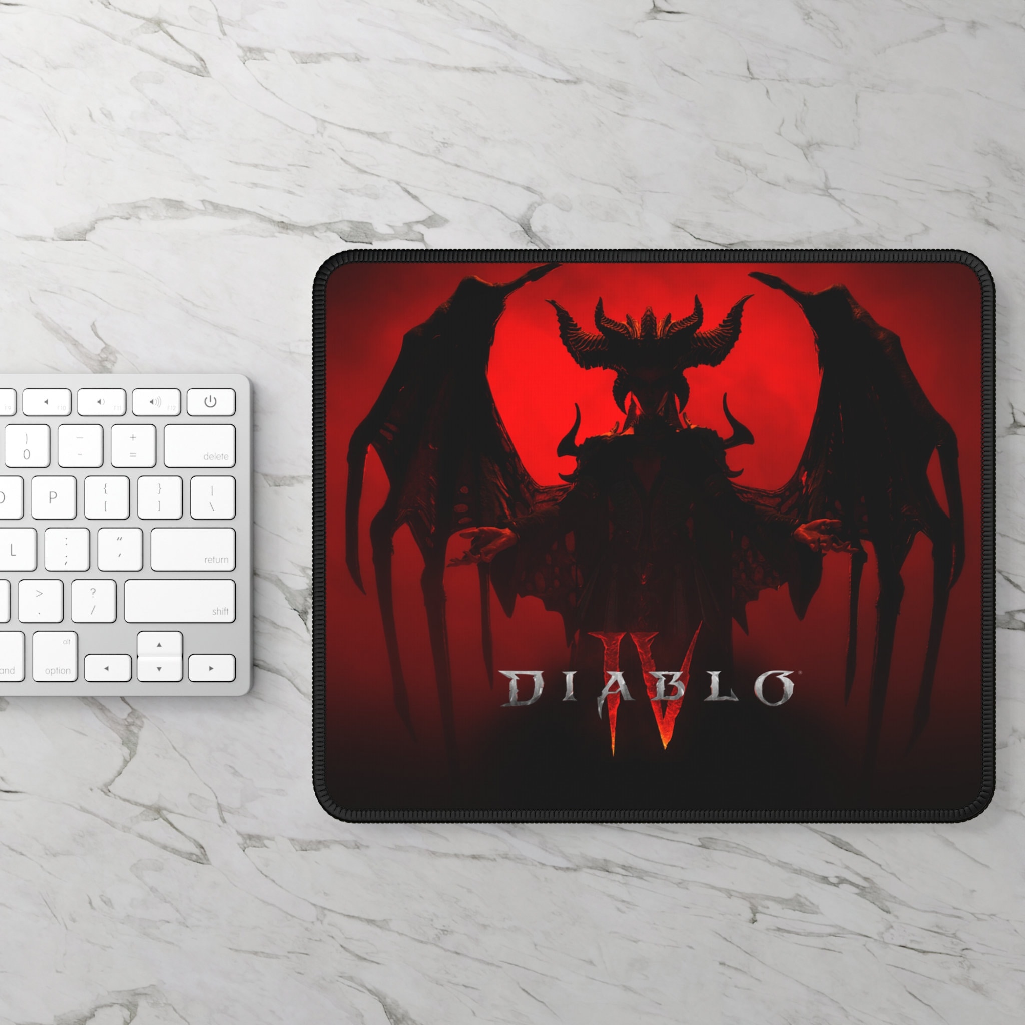 Diablo 4 Mousepad, Diablo 4 Mouse Mat, Anime Mousepad sold by Reena ...