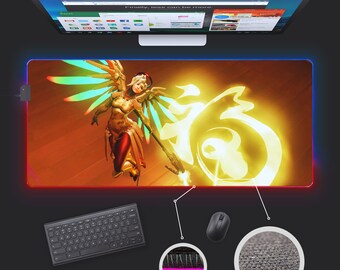 Overwatch Mercy Mousepad - Etsy