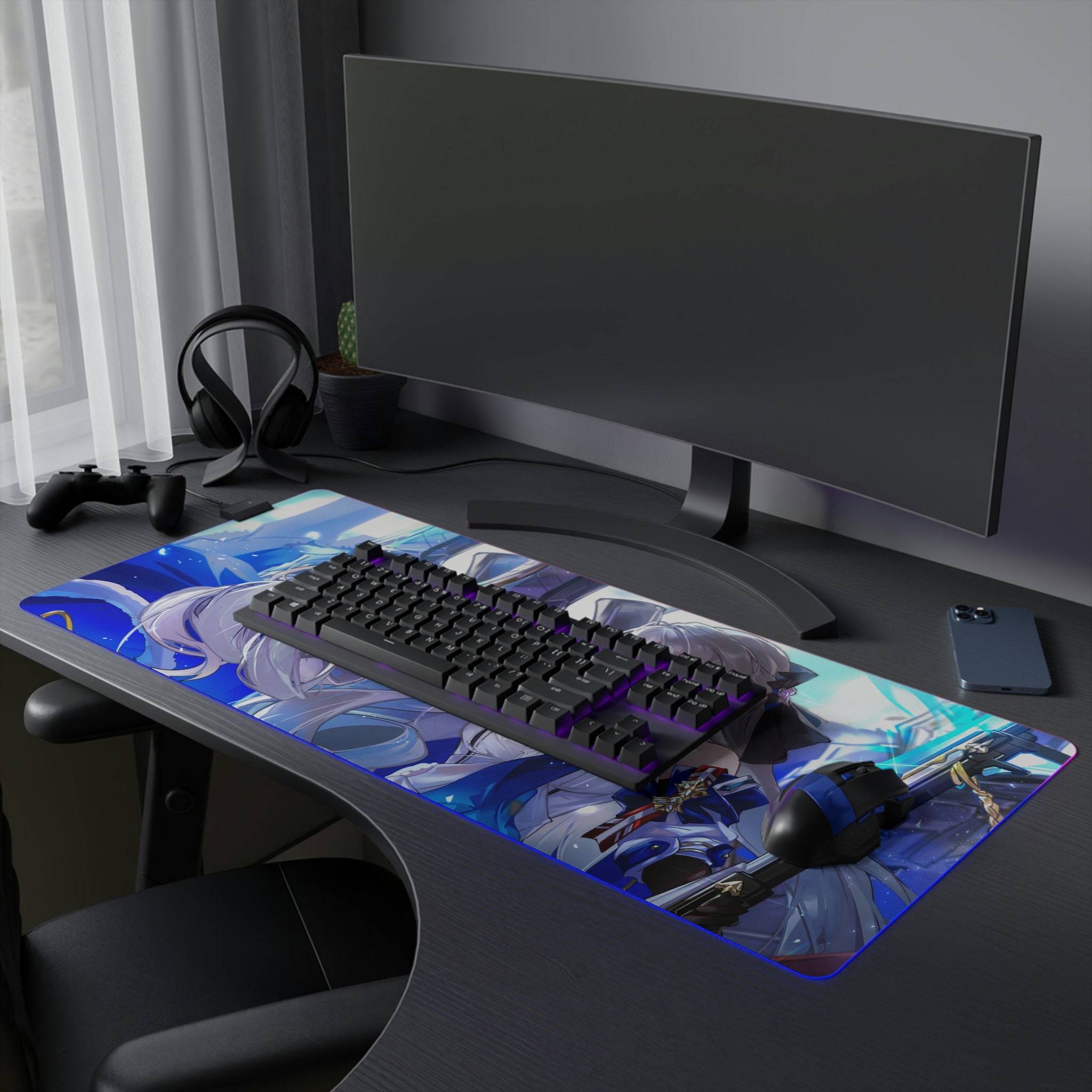 Honkai Star Rail Bronya Mousepad, Honkai Star Rail Mouse Mat sold by ...