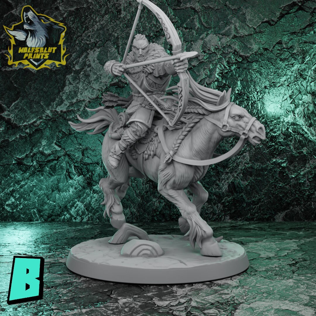 Viking Rider Miniature Dungeons and Dragons Viking Mini - Etsy